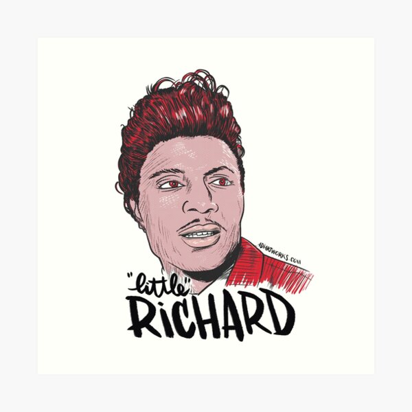"'Little' Richard" Art Print for Sale by adiartworks | Redbubble