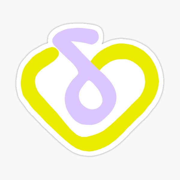 "IU Uaena Fandom Logo" Sticker for Sale by ReddyBeanie | Redbubble