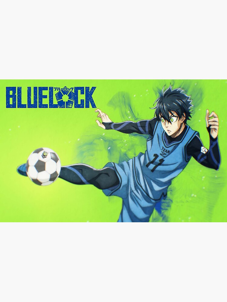 "Blue Lock Yoichi Isagi poster" Sticker for Sale by creativecould7 ...