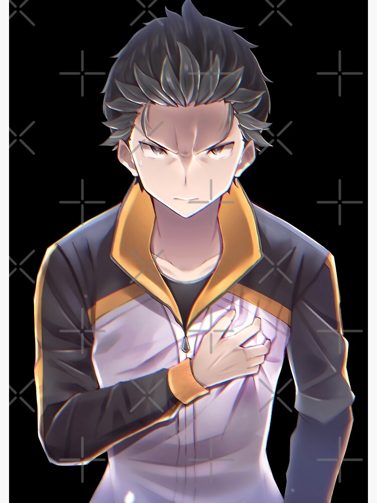 Natsuki Subaru Re Zero Anime Girl Fanart Poster For Sale By Spacefoxart Redbubble