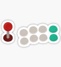 Arcade Stick: Stickers | Redbubble