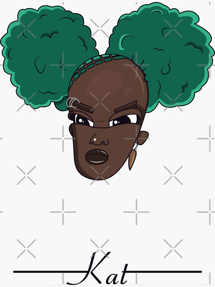 "Wendell & Wild-Kat" Sticker for Sale by Necronder | Redbubble