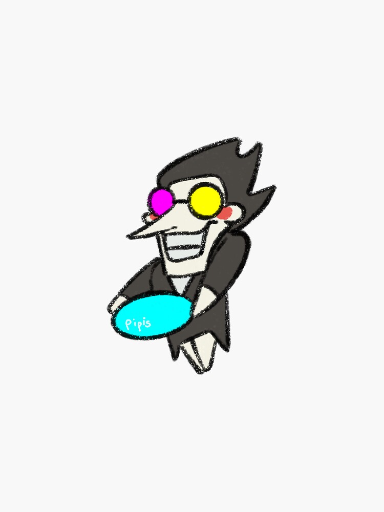 A Real Pipis Person Sticker For Sale By Uwumuwu Redbubble