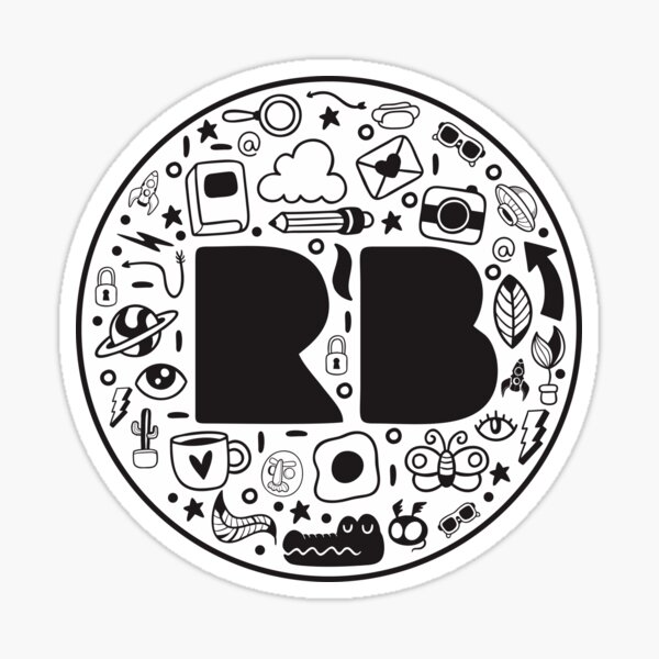 "REDBUBBLE LOGO" Sticker for Sale by killzilla | Redbubble