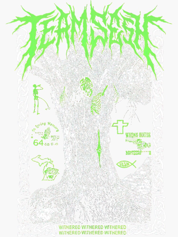 "Teamsesh Merch" Sticker for Sale by wilkinsone | Redbubble