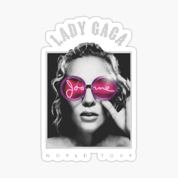 "Lady Gaga" Sticker for Sale by jusmelon67 | Redbubble