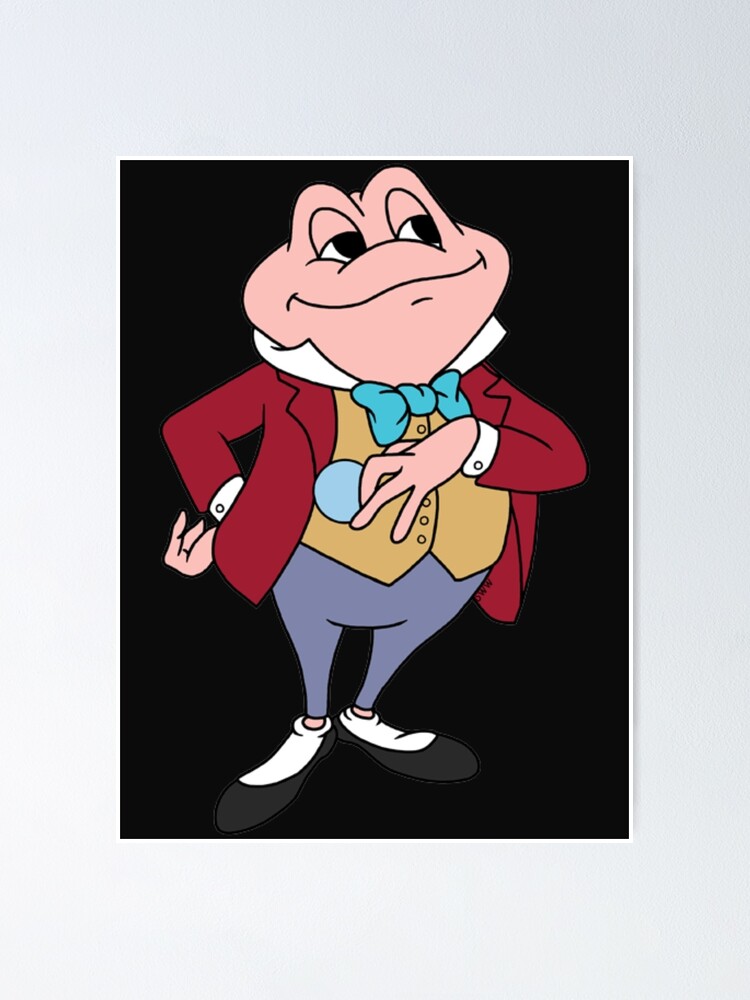 "Mr Toad Pink Frog" Poster for Sale by belovedmolly | Redbubble