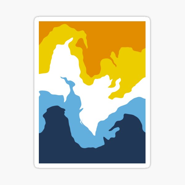 "Aroace pride flag" Sticker for Sale by edevagation | Redbubble