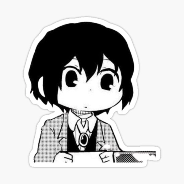 "bungo stray dogs wan" Sticker for Sale by BORHIM-ART | Redbubble