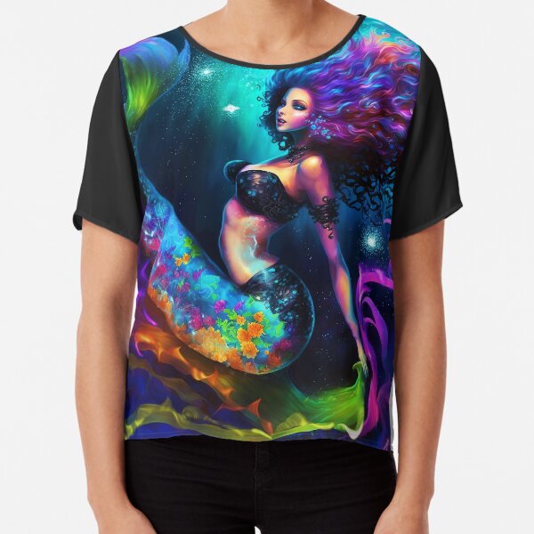 "Sea Magic" T-shirt for Sale by Digital-Castle | Redbubble | mermaid ...