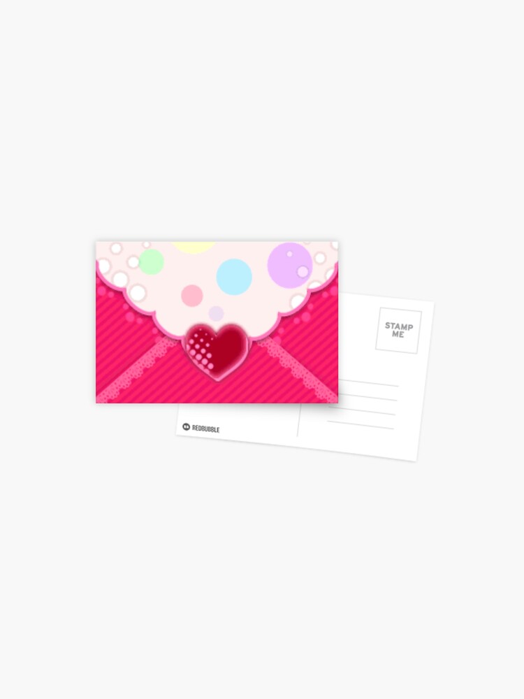 "UR Envelope" Postcard for Sale by yourkawaiidream | Redbubble