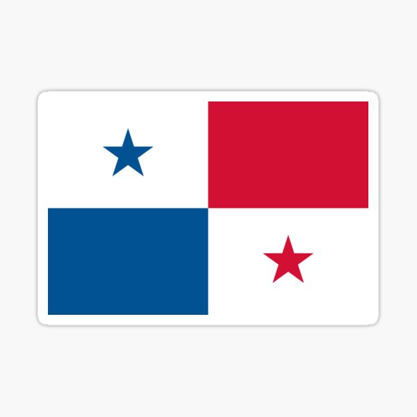"Panama Flag" Sticker for Sale by zhirobas | Redbubble