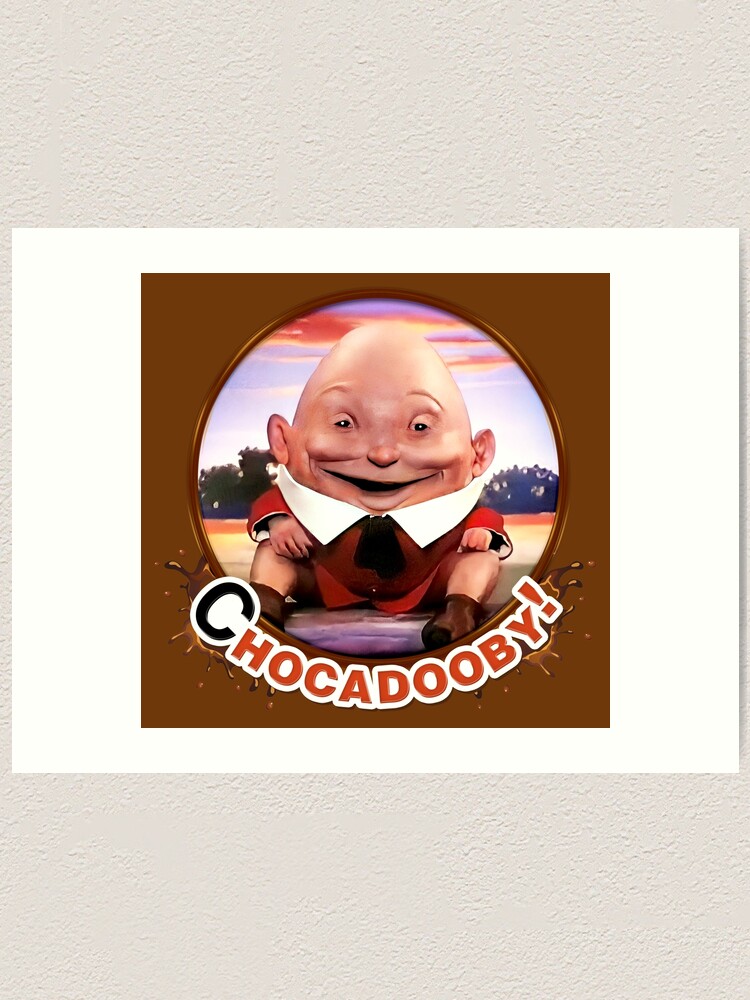 "Chocadooby! The Kinder Egg Humpty Dumpty Man (in splat circle ...