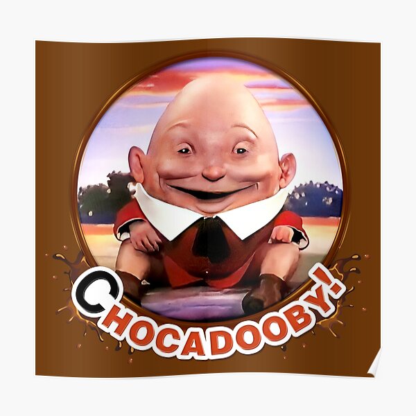 "Chocadooby! The Kinder Egg Humpty Dumpty Man (in splat circle ...