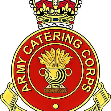 "Army Catering Corps Badge, ACC" Sticker for Sale by Oppos Farm ...