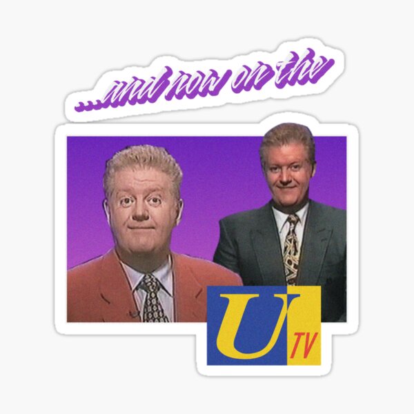"Julian Simmons UTV Retro 90s " Sticker for Sale by AppleActy | Redbubble