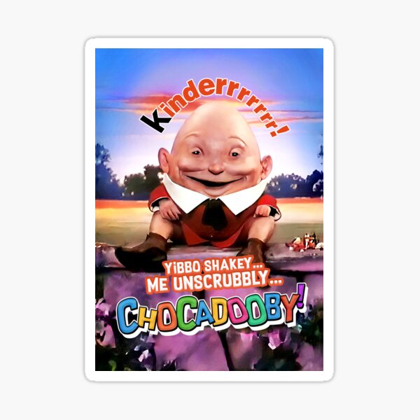 "Chocadooby The Kinder Egg Humpty Dumpty Man (WITH BACKGROUND) creepy ...