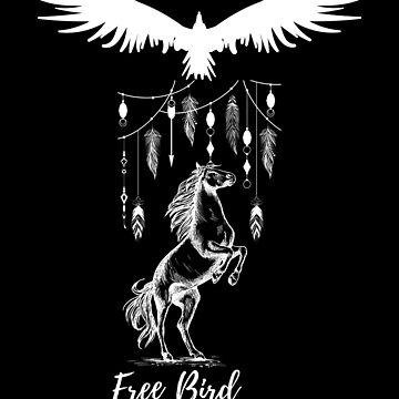 "Free Bird " Sticker for Sale by allgrit | Redbubble