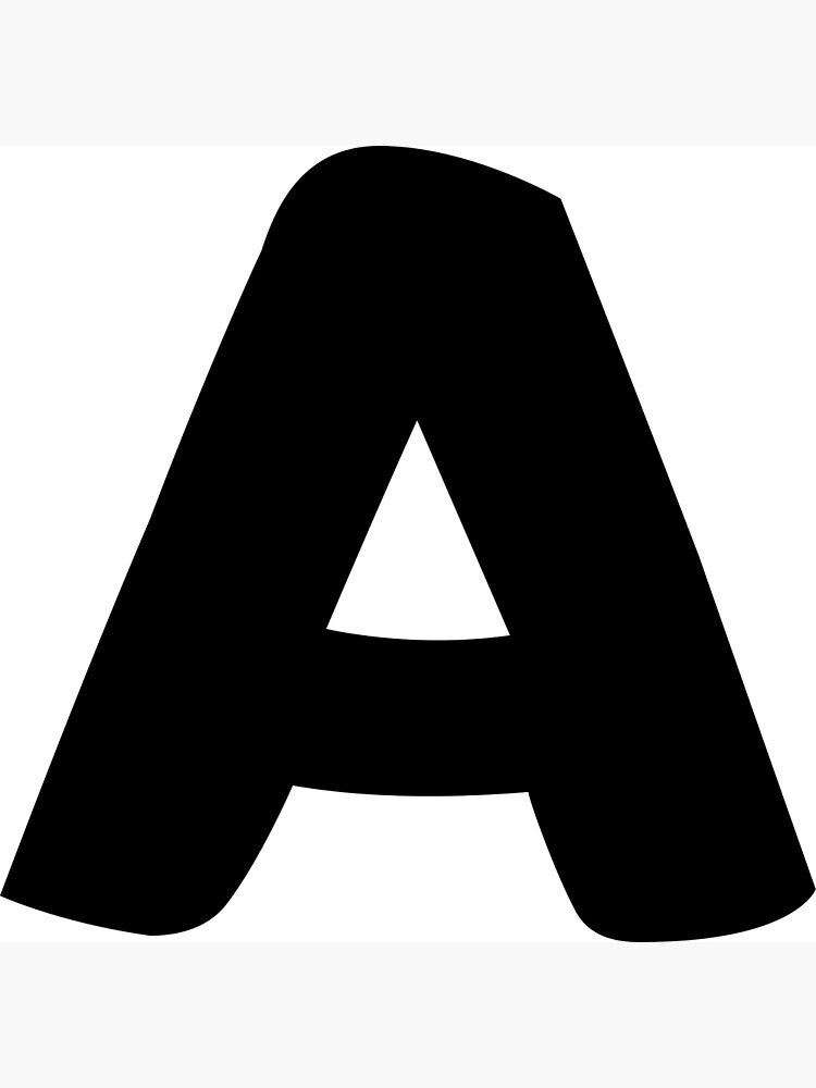 "Copy of Letter A Word Song aaa" Poster for Sale by ZooOfArt | Redbubble