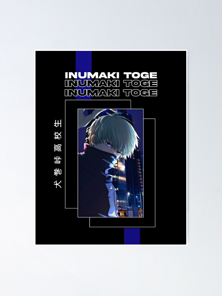 "Inumaki toge" Poster for Sale by ZORO-DESIGN | Redbubble
