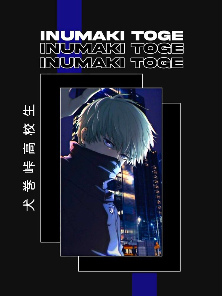 "Inumaki toge" T-shirt for Sale by ZORO-DESIGN | Redbubble | inumaki t ...
