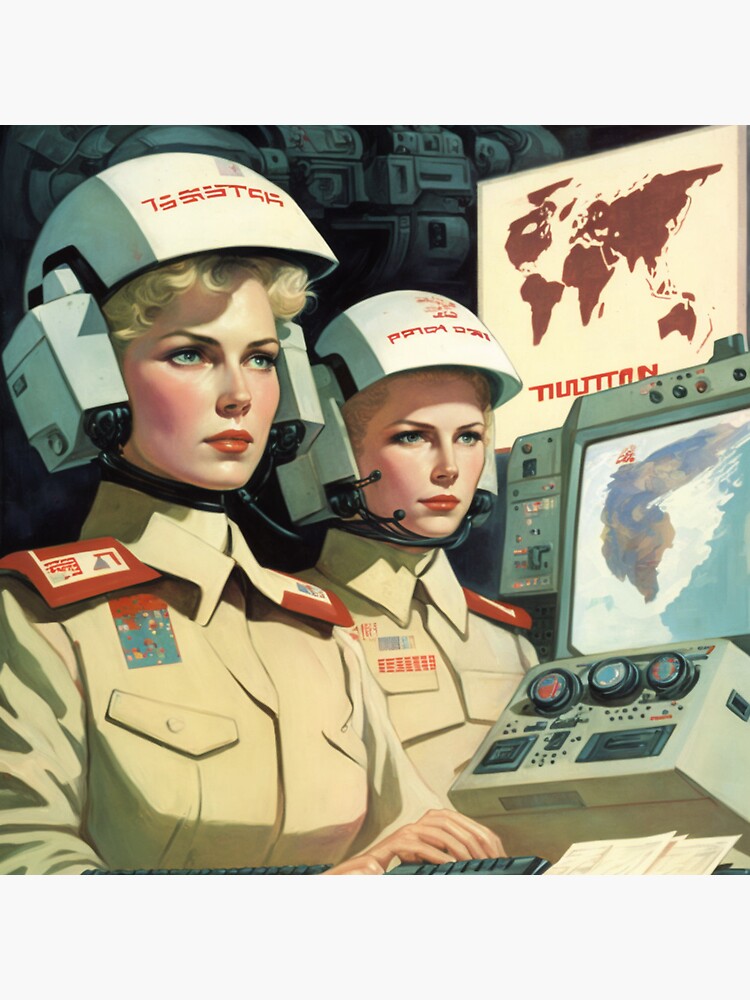 "Soviet Futurism" Sticker for Sale by DMON-HNTD-WRLD | Redbubble