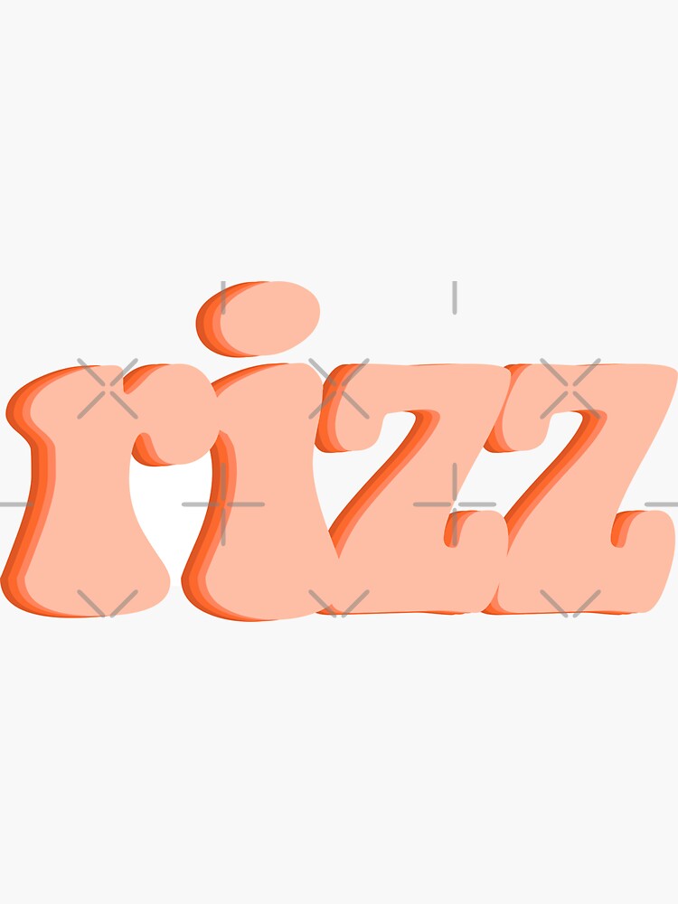 "W Rizz Pastel" Sticker for Sale by Daytone | Redbubble