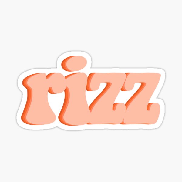 "W Rizz Pastel" Sticker for Sale by Daytone | Redbubble