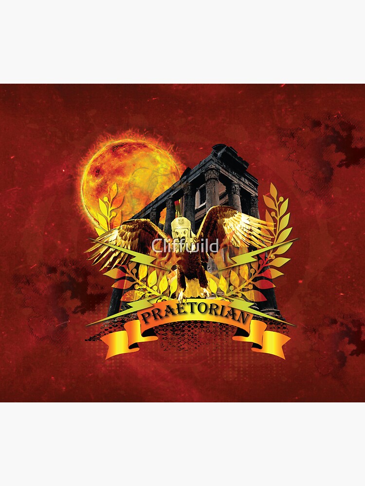 "Praetorian Guard" Sticker for Sale by Cliffwild | Redbubble