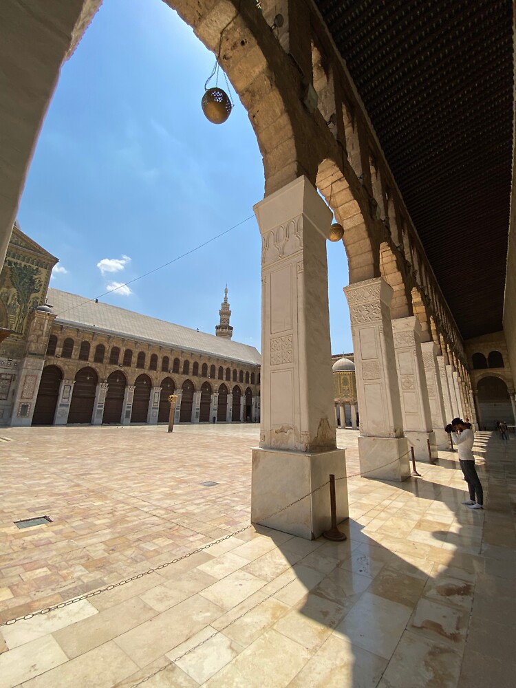 "Umayyad Mosque, Damascus" Sticker for Sale by ESSbubble | Redbubble