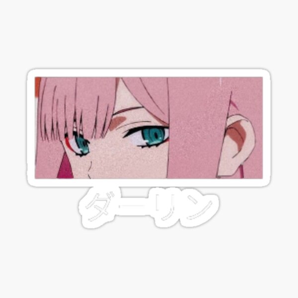 "Zero Two" Sticker for Sale by for-HY | Redbubble