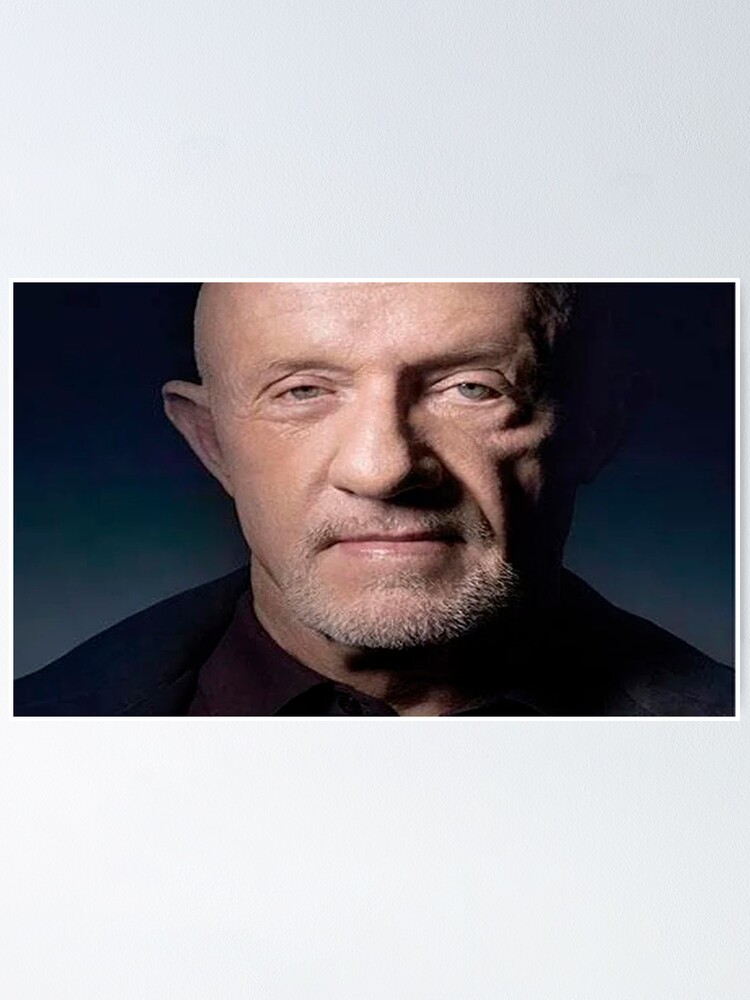 "finger breaking bad mike meme" Poster for Sale by michaalec | Redbubble