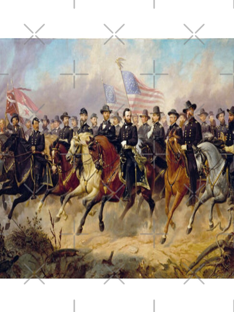 Civil War Generals Art Print