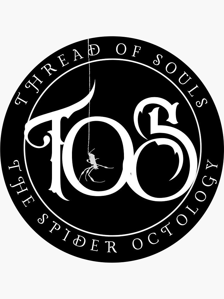 "Thread of Souls Logo Sticker and Magnet" Sticker for Sale by ...
