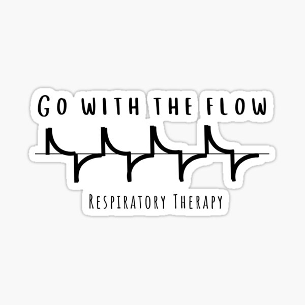 "Go With The Flow" Sticker for Sale by KylaWish | Redbubble