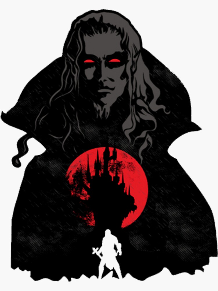"Castlevania" Sticker for Sale by Dargiula | Redbubble