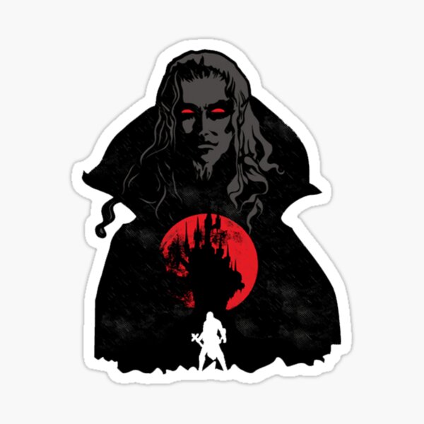 "Castlevania" Sticker for Sale by Dargiula | Redbubble