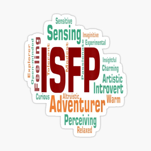 "ISFP DESIGN" Sticker for Sale by khnifssa | Redbubble