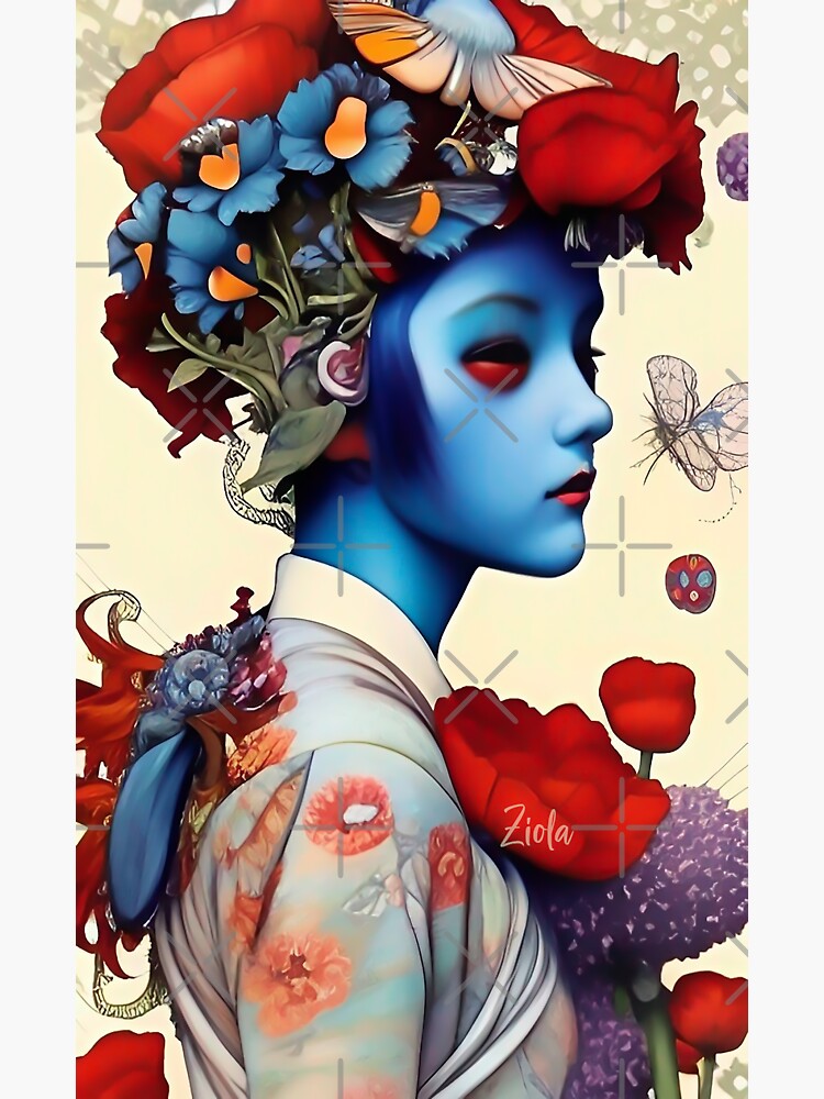 "Dream Different Creative Surreal Pretty Flowers Cute Girl Ancient ...