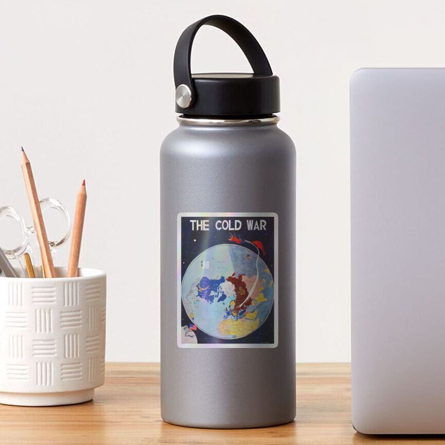 "Cold War Map; Space Race" Poster for Sale by CartographCraft | Redbubble