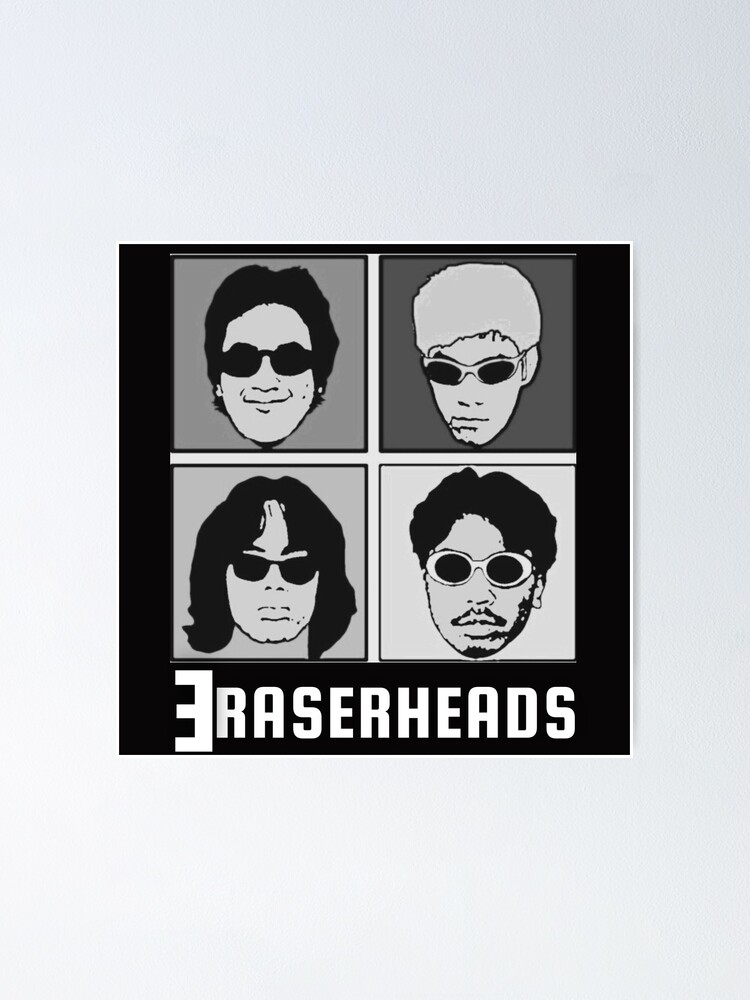 "Eraserheads 90s" Poster for Sale by jmojic | Redbubble