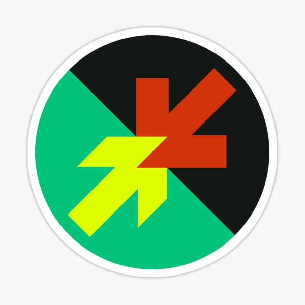 "Push Back (roundel) original design" Sticker for Sale by pop-and-bee ...