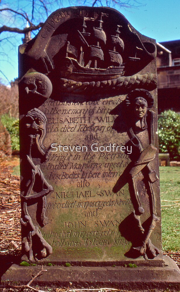 "Headstone of Capt. John Gray & Family - Old Calton Cemetary" by Steven ...