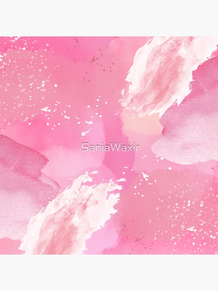 "Pink Watercolor Linktree" Sticker for Sale by SaniaWaxir | Redbubble