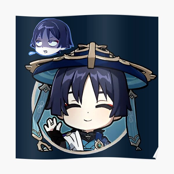 "Chibi Scaramouche - Genshin Impact" Poster for Sale by persephonexx ...