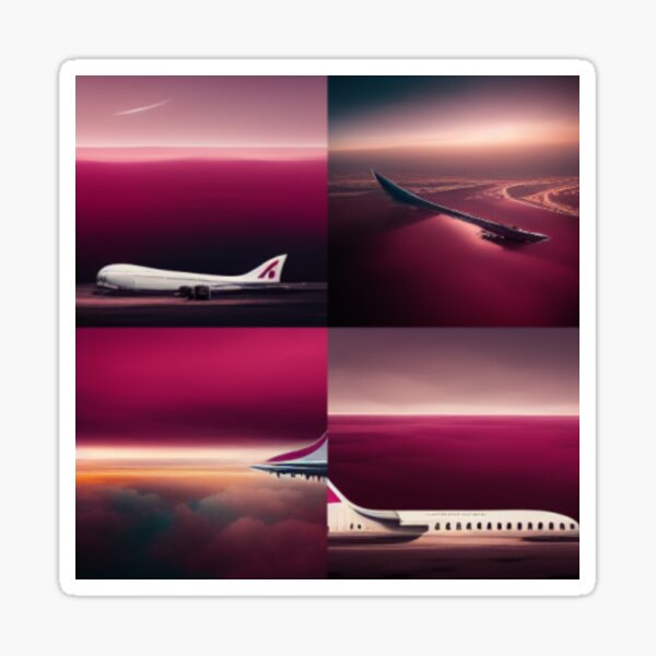 "Qatar Airways " Sticker for Sale by SR8891 | Redbubble