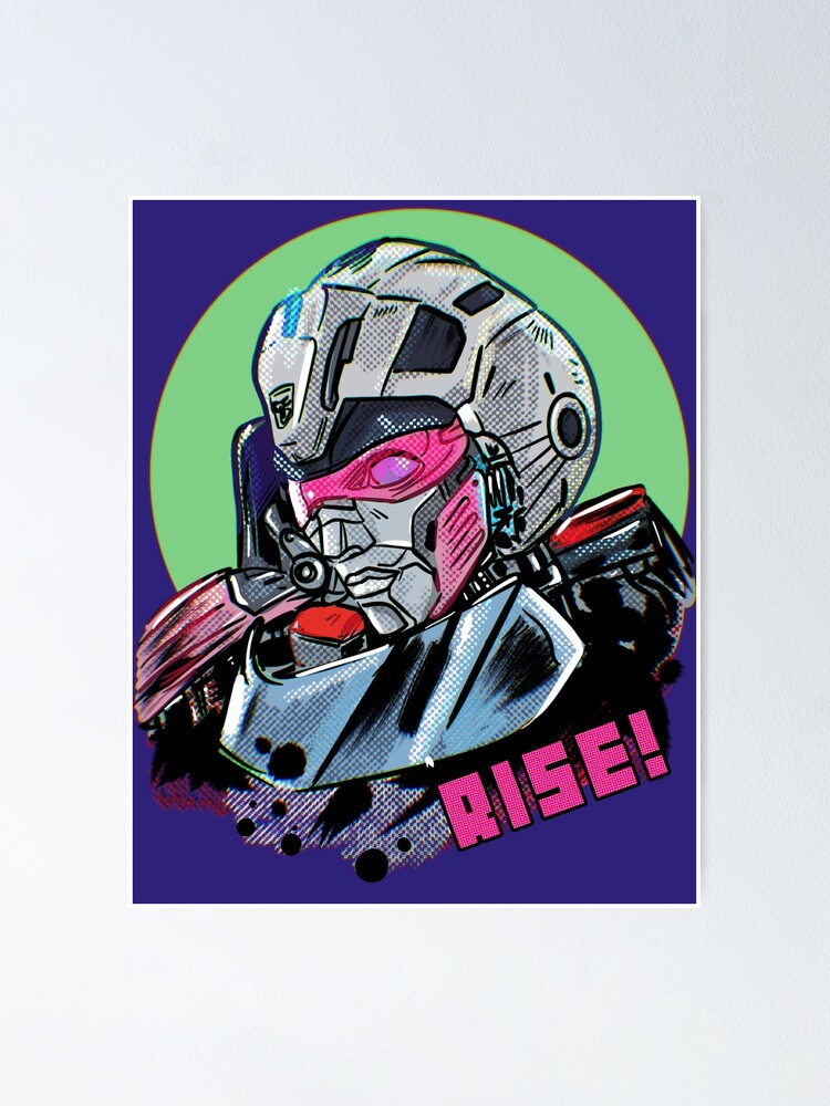 "fembot rise" Poster for Sale by liaartemisa | Redbubble