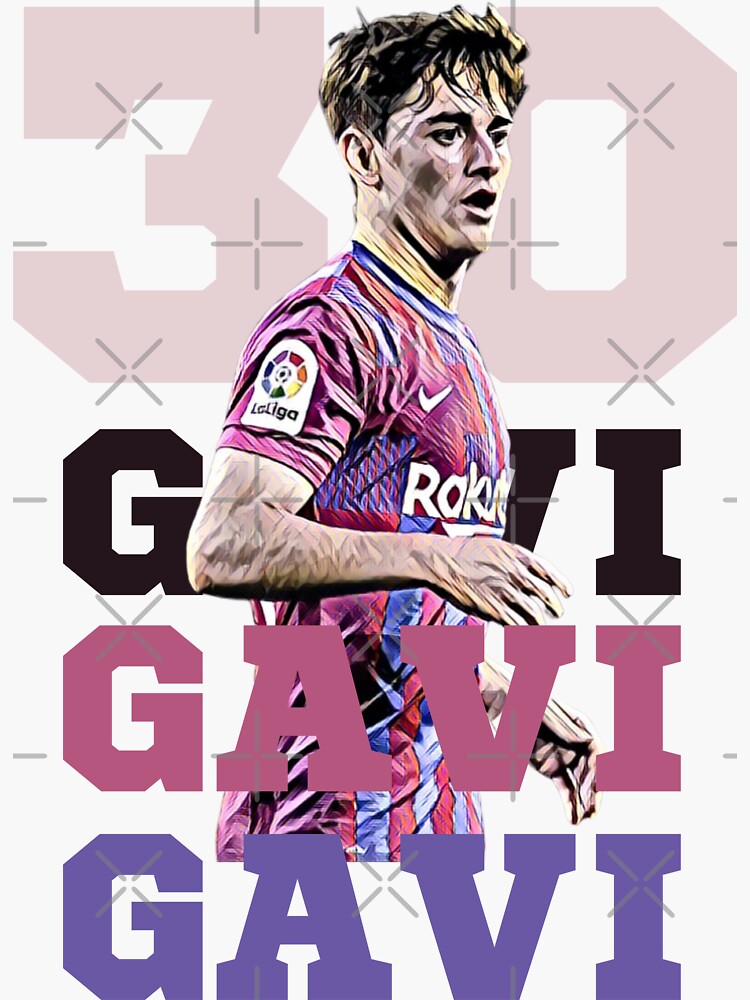 "30 Gavi" Sticker for Sale by Denel-Arts | Redbubble