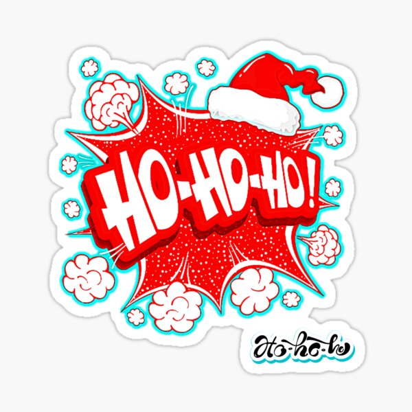 "Hohoho Merry Christmas - Wesołych Świąt - Boże Narodzenie - Sticker ...
