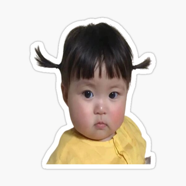 "Rohee Asian Cute Girl" Sticker for Sale by AyoubFt | Redbubble